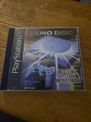 Playstation 1 demo disc SHOCK YOUR SYSTEM NICE!! | eBay