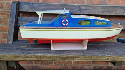 Vintage RC Boat, Sea Rover pos Slec or Kail Kraft, Ship, Off Shore ...