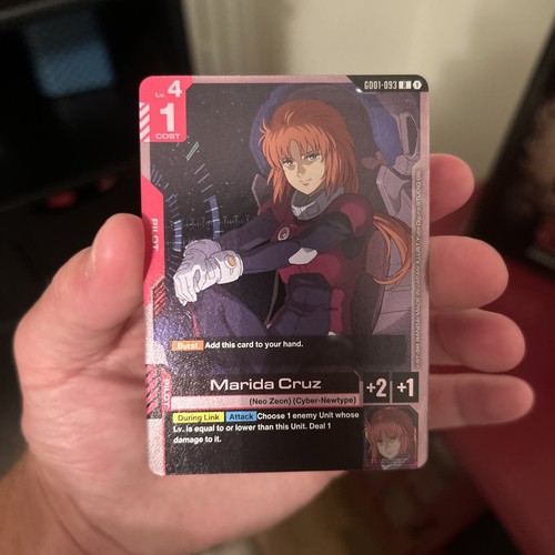 Marida Cruz - Newtype Rising (GD01-093) R - Gundam Card Game | eBay UK