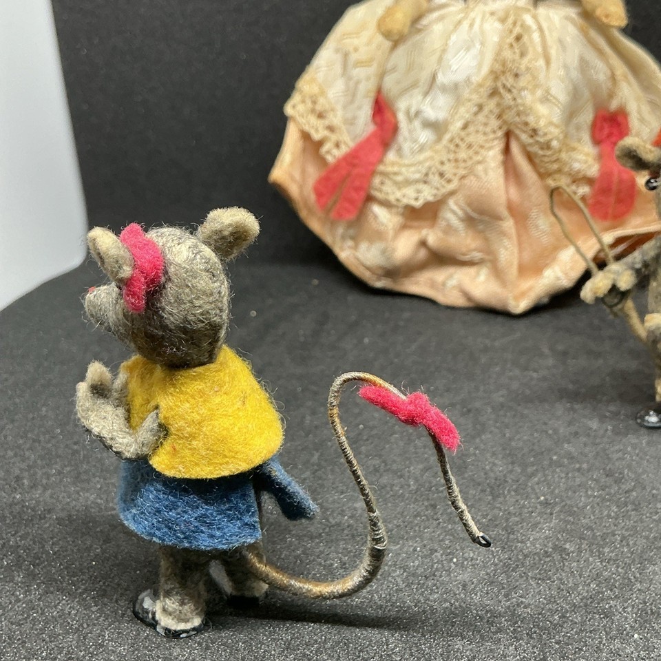 Rare Vintage German BAPs Cinderella and Her Two Mice Dolls Set | eBay