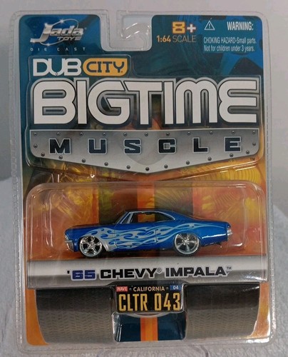 2005 Jada Dub City BigTime Muscle '65 Chevy Impala CLTR 043 | eBay