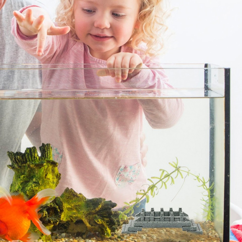 Fish Hide Bridge Decors Aquarium Decorations Bridges for Terrarium ...