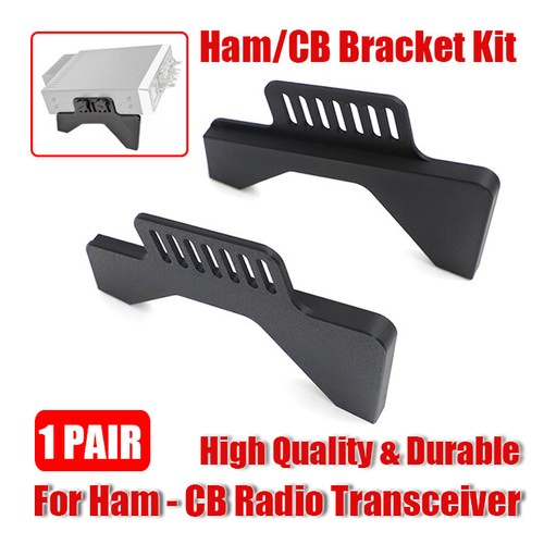 1 Pair For Ham - CB Radio Transceiver Stand Mount Universal Bracket Kit ...