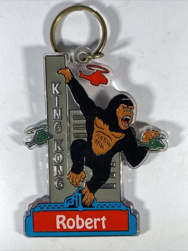 1986 Universal Studios | King Kong Keychain | Robert | eBay