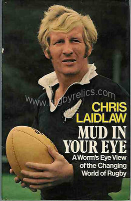 CHRIS LAIDLAW NEW ZEALAND ALL BLACK RUGBY BIOGRAPHY BOOK UK EDITION | eBay