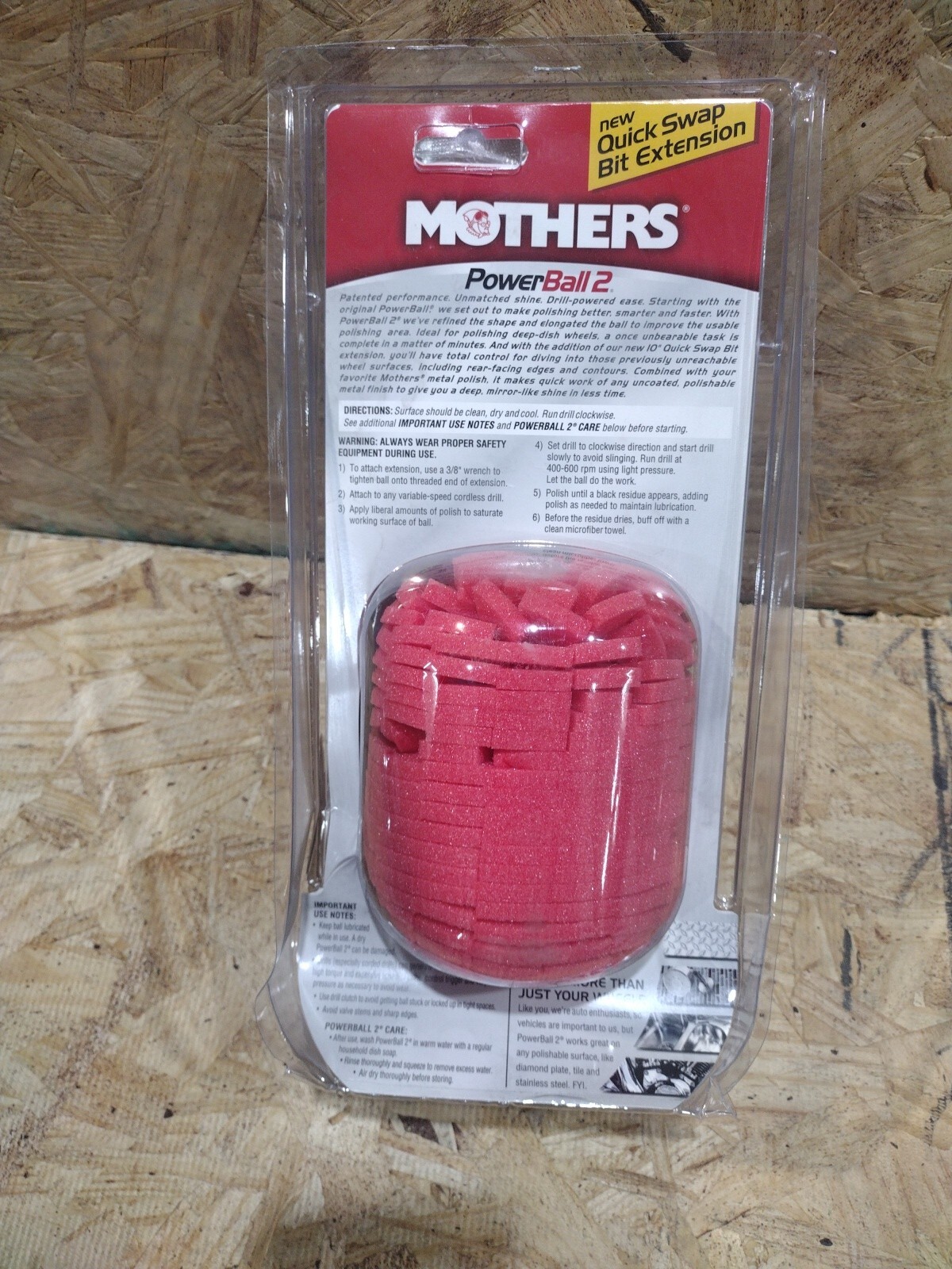 Mothers 05143 PowerBall 2 Metal Polishing Tool for sale online | eBay