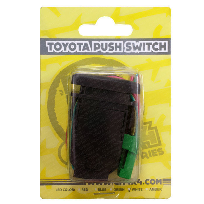 CH4x4 Toyota Push Switch Rear Diff Lock Symbol - Blue LED | eBay