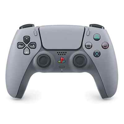 New PlayStation 5 DualSense Wireless Controller Grey 30th Anniversary ...