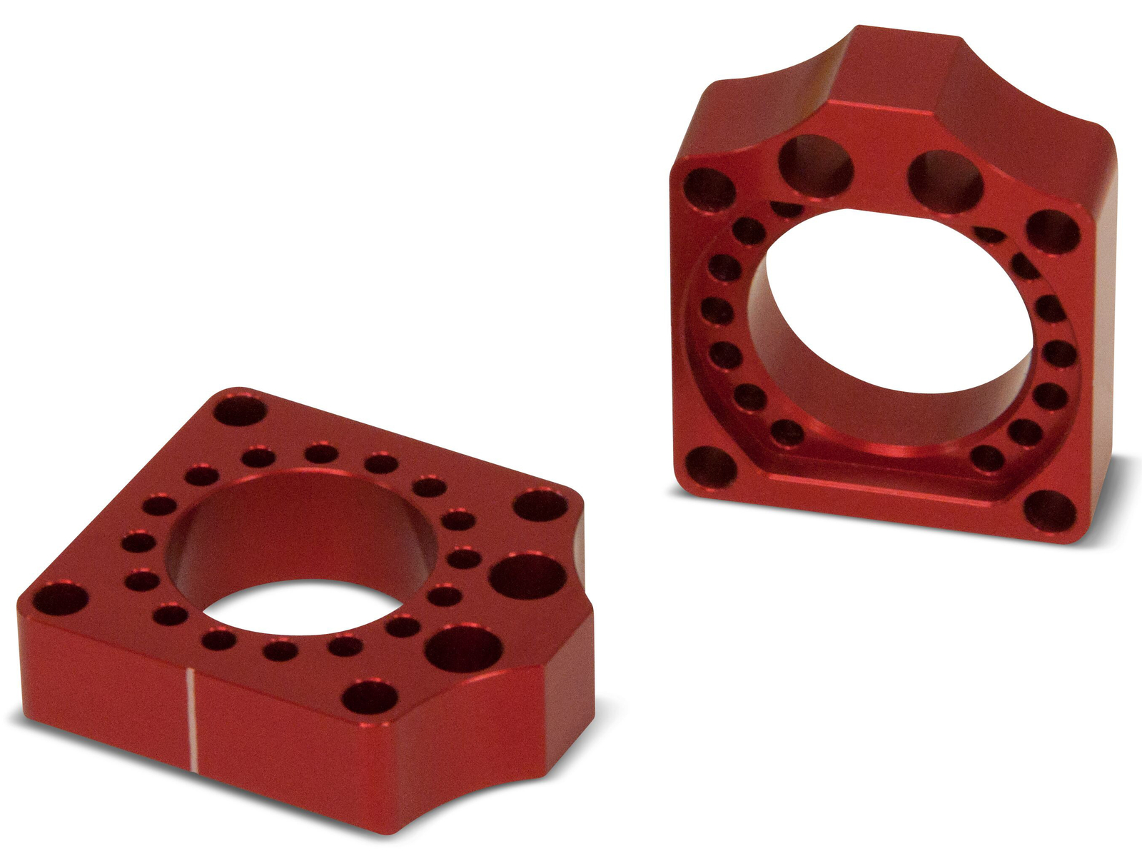 Pro Circuit Billet Axle Block Red HAB09 | eBay