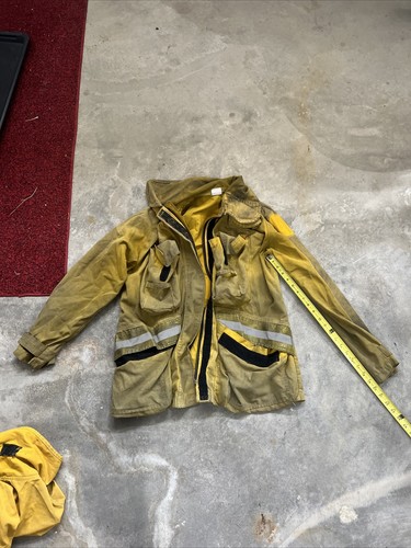 CREW BOSS WESTERN SHELTER ARAMID WILDLAND FIRE JACKET Med YELLOW ...