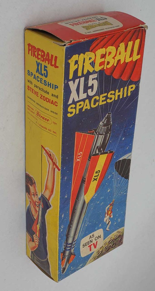 Gerry Anderson Fireball XL5 Spaceship Quercetti 1962 Boxed | eBay UK