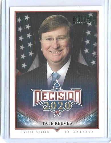RARE 2020 DECISION TATE REEVES "GREEN FOIL" PREVIEW CARD #621 ~ 1/3 ...