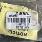 Muncie 20MK6605 PTO Stud Kit 6 Bolt Stub Kit 2 Inch Stud Length Rad ...