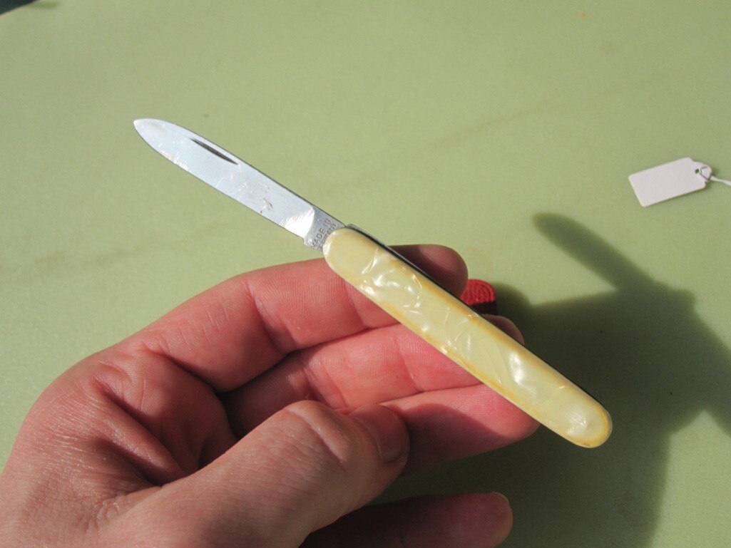 VW KNIFE SPLIT BUG BEETLE KDF KÄFER SAMBA MESSER BUS COX OVAL OVALI BUS ...