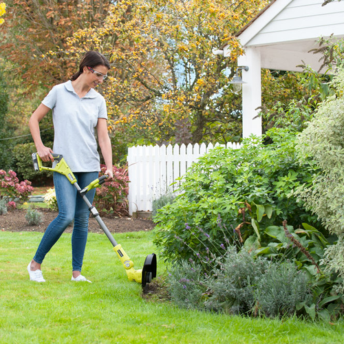 RYOBI ONE+ 18V Grass Line Trimmer Whipper Snipper Auto Feed Easy Lawn ...