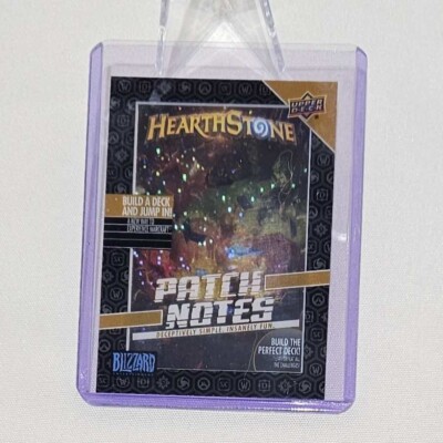 Blizzard Legacy Collection Card Patch Notes Hearthstone PN-12 | eBay