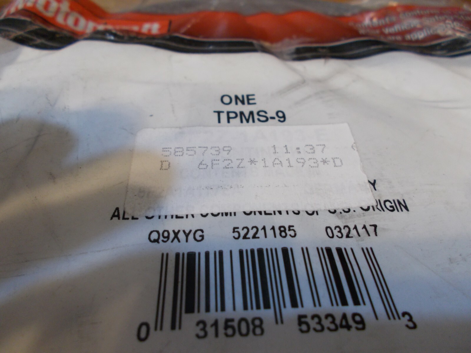 TPMS Sensor Mounting Band Motorcraft TPMS-9 for sale online | eBay