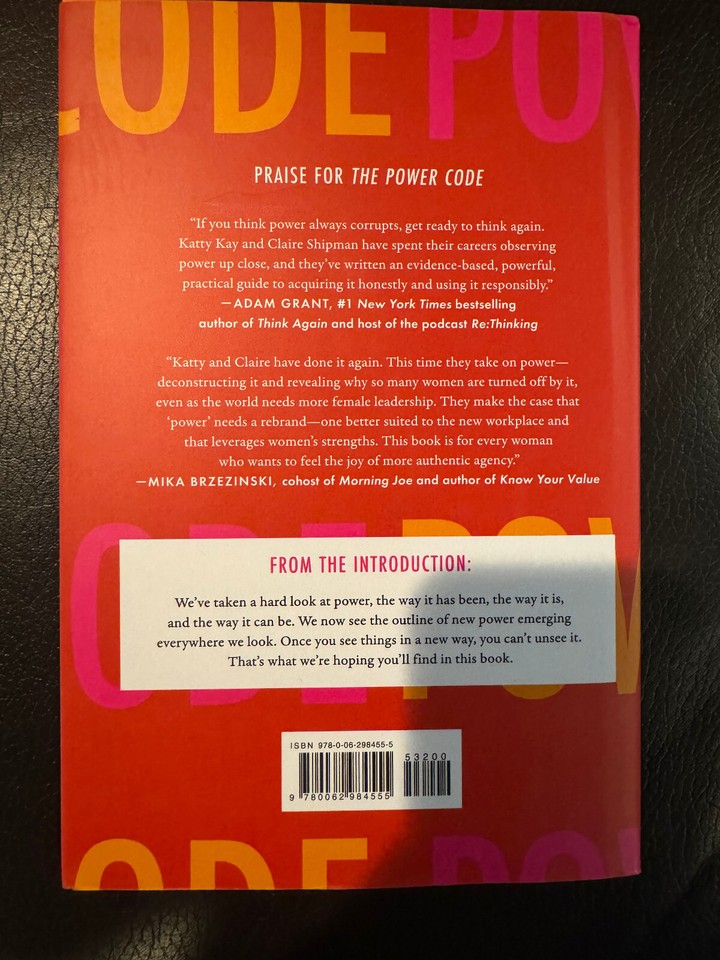 THE POWER CODE MORE JOY LESS EGO MAX IMPACT FOR WOMEN KATTY KAY CLAIRE ...