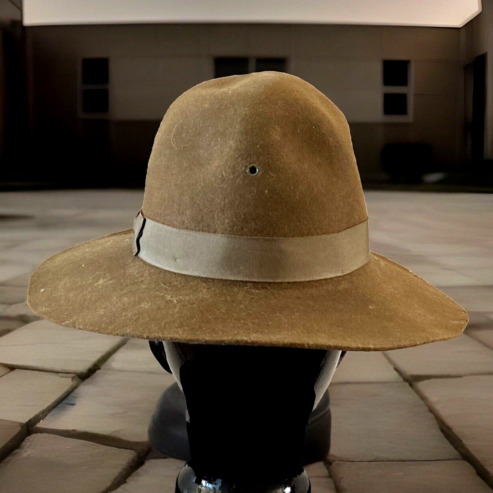 Vtg US Army Drill Instructor Sergeant Hat Sz 7 1/8 Service Field 1944 ...