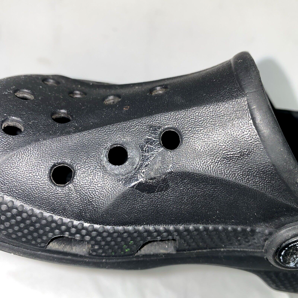 Crocs Toddler BAYA Clog Size 10C Black B*H | eBay