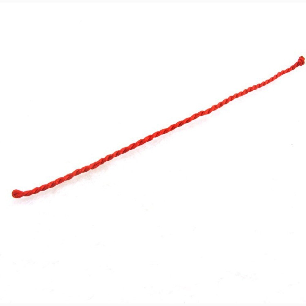 100PCS Handmade Bracelets Ankles Red Weaving Red Rope Bracelets For Men ...