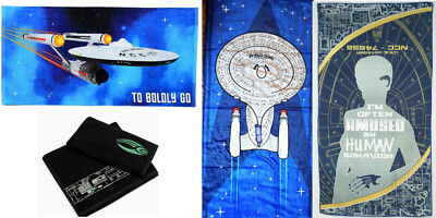 WAREHOUSE FIND! Star Trek Beach/Bath Towel Collection- Your Choice of 3 ...