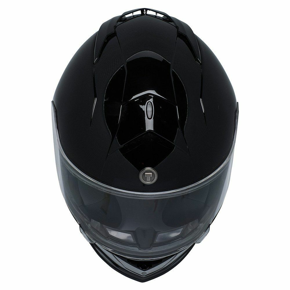 Torc T14 BLUETOOTH Full Face Dual Visor Motorcycle Helmet Gloss Black ...
