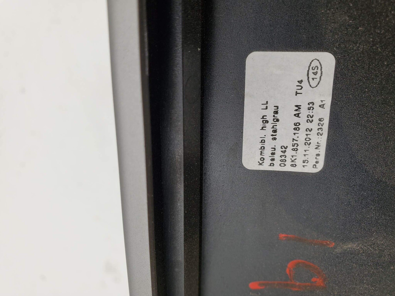 2013-2016 AUDI A4 S4 INSTRUMENT CLUSTER BEZEL DASH DISPLAY TRIM OEM ...