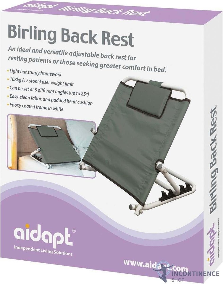 1x Aidapt Bed Back Rest Wedge Support with Easy Set Angle Adjustment ...