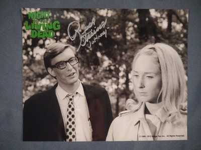 NIGHT OF THE LIVING DEAD 1968 RUSS STREINER JOHHNY SIGNED OFFICIAL ...