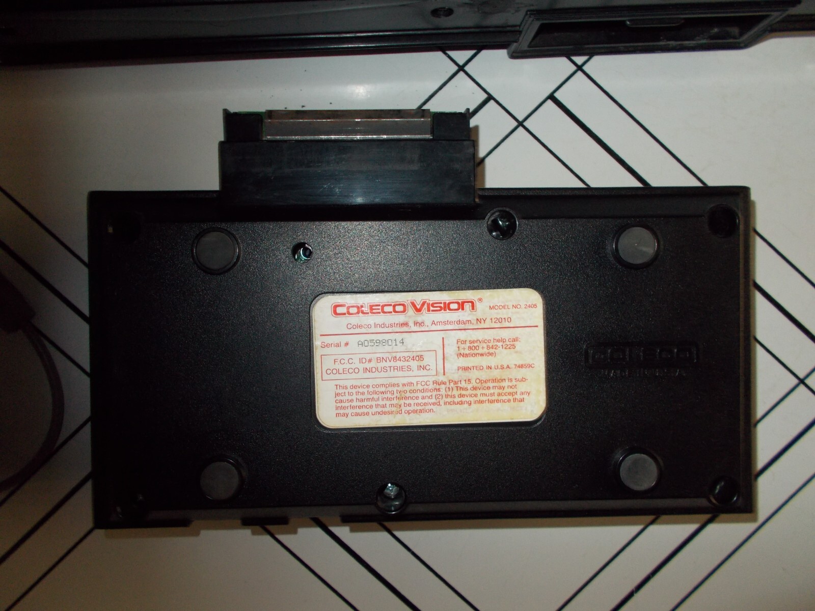 ColecoVision Console(2) w/ 100 games (COLECO & ATARI) & EXPANSION ...