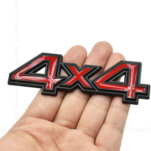 3D Metal 4x4 Logo Sticker Decor Car Trunk Tailgate Emblem Badge Decal ...