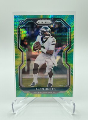 2020 Panini Prizm Jalen Hurts Rookie HYPER /175 Eagles #343 | eBay
