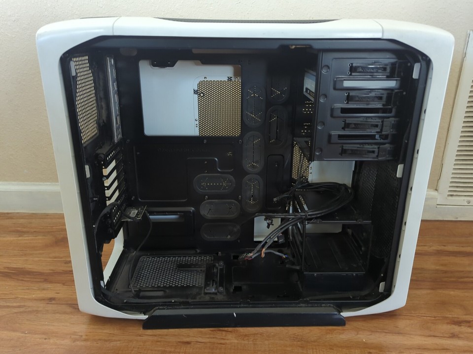 Corsair Special Edition White Graphite Series 600T Gaming Mid-Tower ...