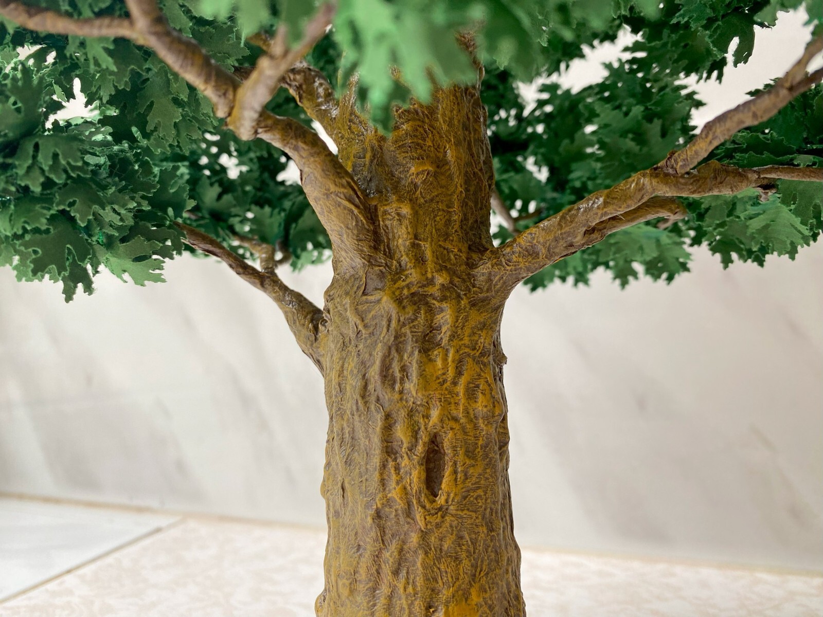 Doll Oak Tree Dollhouse Miniature Garden Plant Scale 1:12 Handmade ...