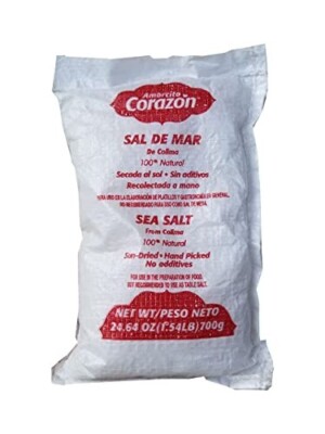 Sal de Mar Sea Salt Organic 700g (1.54lb). Amorcito Corazon. | eBay