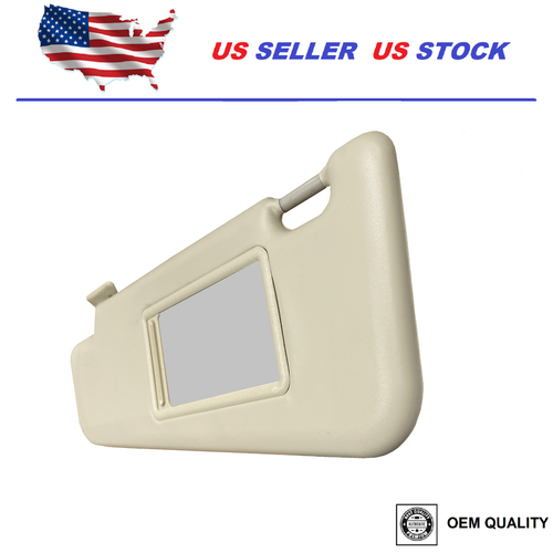 Sun Visor For Fiat 500 2012 - 2019 Left + Right Beige Set Pair Without ...