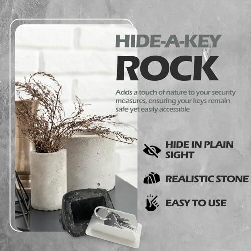 Ultimate Concealed Key Stone Rock - Authentic Appearance, Unmatched ...