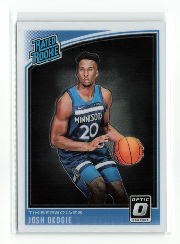 JOSH OKOGIE #194 2018-19 OPTIC TIMBERWOLVES Rated Rookie | eBay