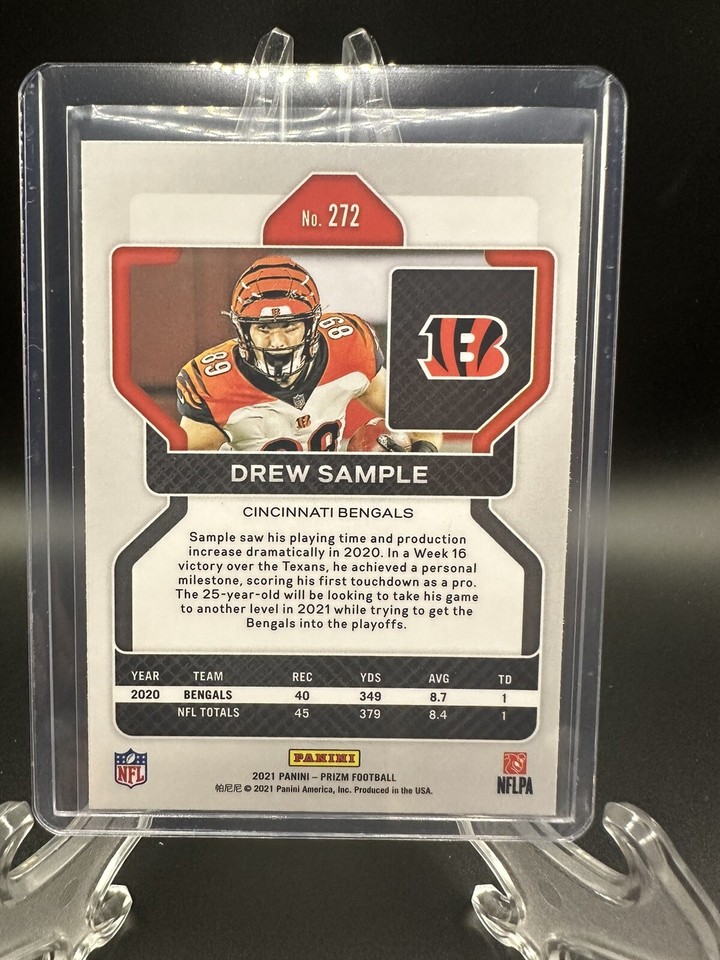 2021 Panini Prizm Drew Sample Cincinnati Bengals #272 | eBay