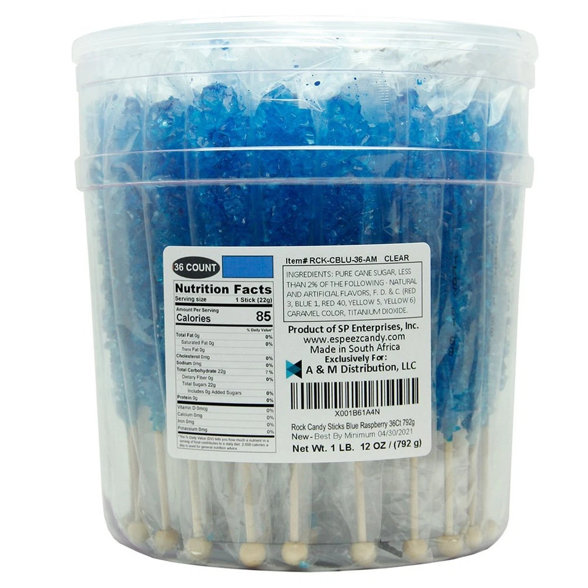 Blue Rock Candy Bulk