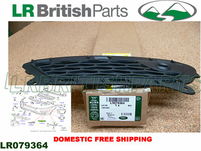 GENUINE LAND ROVER FOG LAMP BEZEL RANGE ROVER EVOQUE 16 ON LH NEW ...