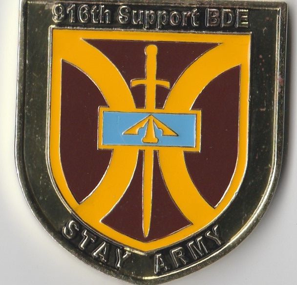 916th Support BDE Oath Challenge Coin 2 "DIA | eBay