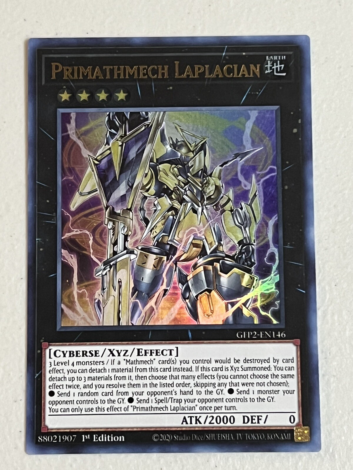 Yugioh! Primathmech Laplacian GFP2-EN146 1st Edition Ultra Rare | eBay