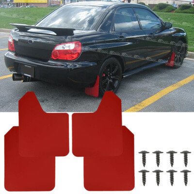 4Pcs For Subaru Impreza WRX/STI Front Rear Mudflaps Splash Guards ...