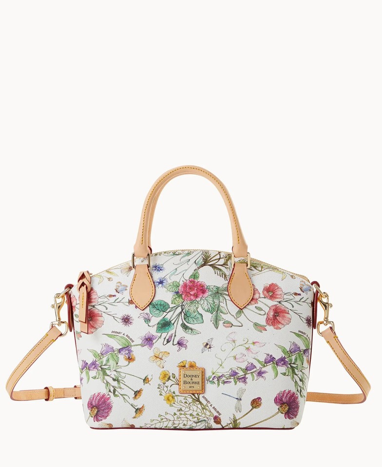 Dooney & Bourke Botanical Collection Geena Satchel Top Handle Crossbody ...