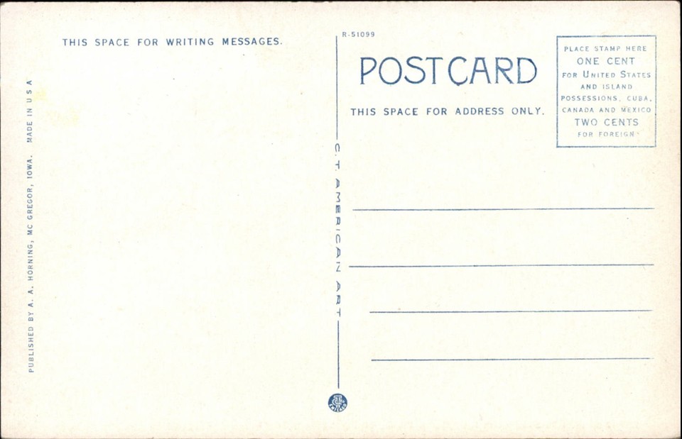 Rafting on the Mississippi Marquette Iowa Pontoon Bridge vintage ...