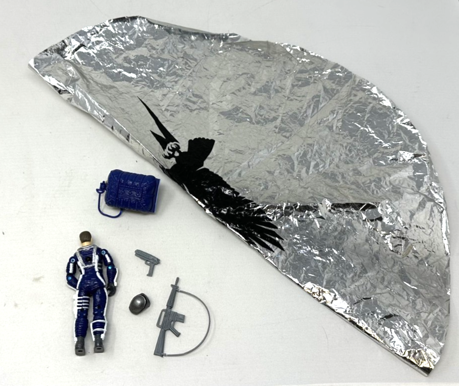 GI JOE ARAH Sky Patrol Skydive Action Figure Complete 1990 Vintage G.I ...