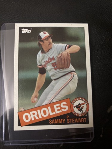 1985 Topps 469 Sammy Stewart | eBay
