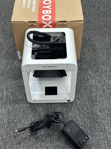 TOYBOX ALPHA 3D DIGITAL 3D PRINTER WHITE MISSING FOOD HOLDER (UNTESTED ...
